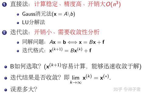 数值计算3 迭代法 知乎