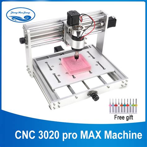 Cnc 3020 최대 Grbl 제어 200w 3 축 Diy Pcb 밀링 머신 우드 라우터 레이저 조각사 레이저 조각기