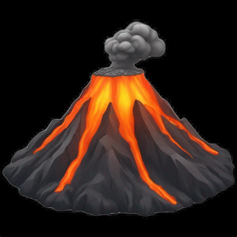 Volcano Emoji Ai Emoji Generator