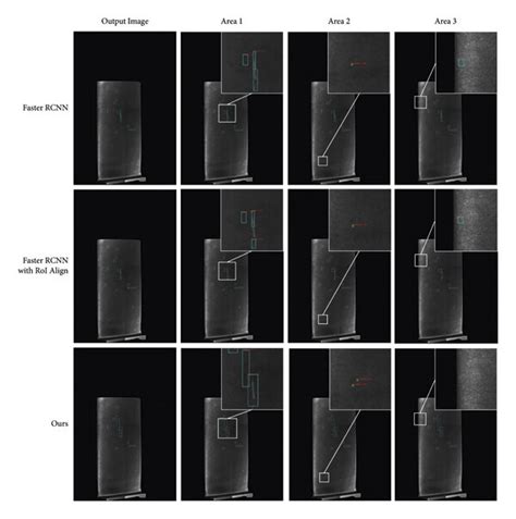 The Detection Effect Of The Actual Blade Download Scientific Diagram