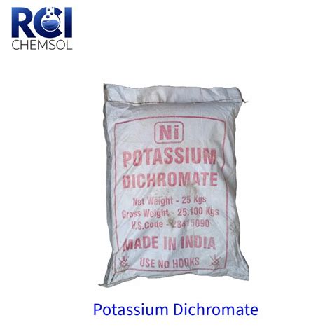 Solid Potassium Dichromate Packaging Size 25 Kg At ₹ 245kg In Mumbai