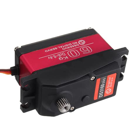 Dsservo Ds5160 Hv 60kg 180°270° 18t Metal Gear Digital Servo For 15 Redcat Hpi Baja 5b Ss Rc