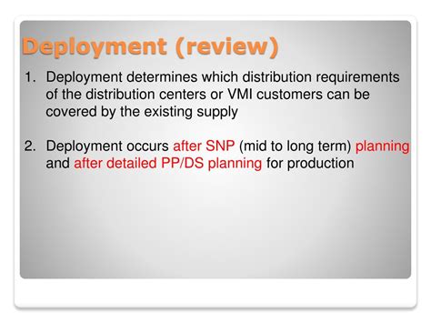 Ppt Deployment And Available To Promise Atp In Scm Theories And Concepts Powerpoint Presentation