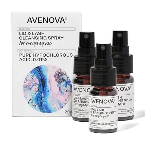 Avenova Antiseptic Sterile Wash Otc Antimicrobial Eye And Lash