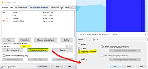 No Convergence Of Nonlinear Problem During Analysis In Robot Structural Analysis