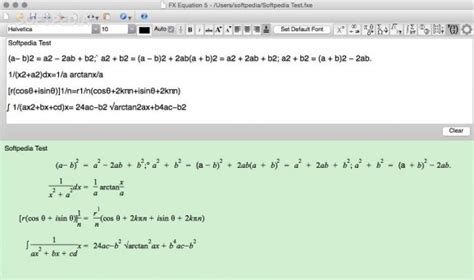 Fx Equation Download Mac Softpedia