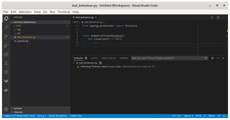 Pep544 Inheriting Protocol Show Error Inheriting Protocol Which Is Not A Class · Issue