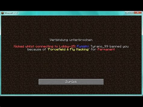 How To Unban Yourself From Any Minecraft Server Part YouTube