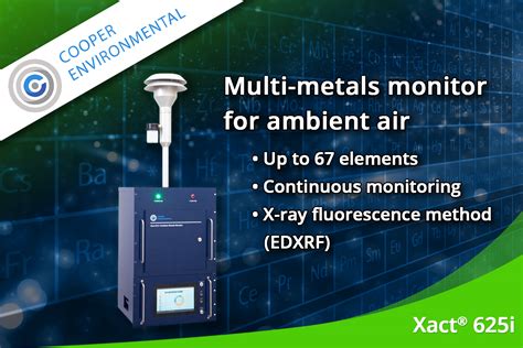 December 2019 Continuous Ambient Multi Metals Monitor Xact® 625i Envilyse Umweltmesstechnik