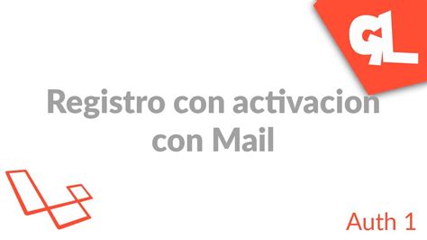 Confirmar Correo En Laravel Programa En Línea