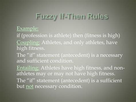 fuzzy rules and fuzzy reasoning pptx science