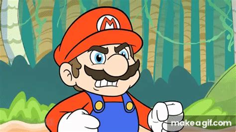 Mario Throwing Fireball 