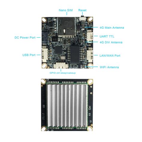 Mini 4g Modem Sim Card Lte Cat4 Module With Lan Wifi Ttl Serial Port China 4g Moudle And 4g