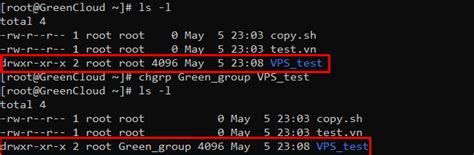 How To Use The Chown And Chgrp Commands On Linux Greencloud Documentation