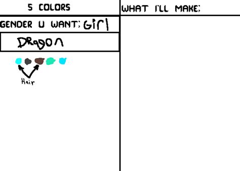 Pixilart Give Me 5 Colors A Gender And Species By Shinfandem