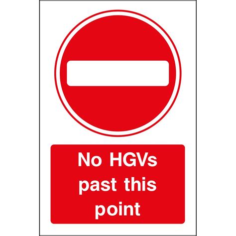 No Hgvs Past This Point Sign Eu Signs Ltd Sign Manufacturer Print Shop