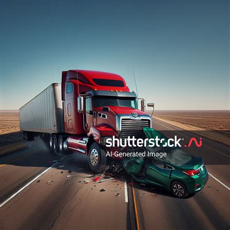 Mac Truck Collision Ai Generated Image 2460693373 Shutterstock