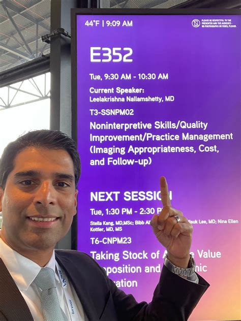 Krishna Nallamshetty Md Facr On Linkedin Carecoordination Rsna2022