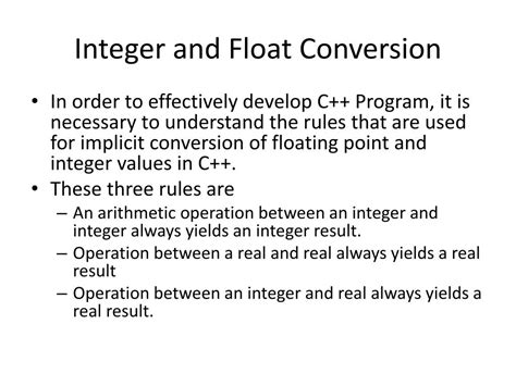 Ppt Loop And Type Conversion Powerpoint Presentation Free Download
