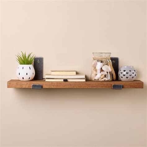 Dark Oak Shelf With Inverted Brackets Off The Grain Dark Oak Shelf With Inverted Brackets Off The Grain
