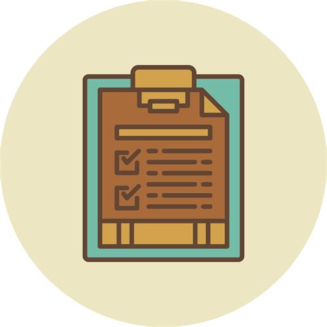 Checklist Creative Icon Design Vector Art At Vecteezy