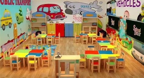 Kg Class Room Furniture School Furniture Theme Based Manufacturer