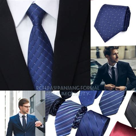 Jual Pch Dasi Panjang Formal Pria Motif Elegan Premium Quality Dasi Corak Dasi Polos Long