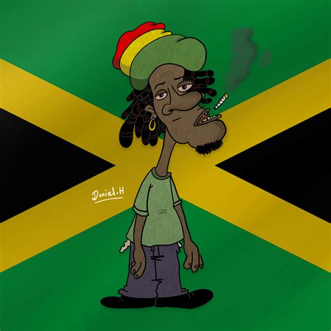 Cartoon Jamaican Character R Doodles