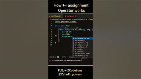This Is How Assignment Operator Works Subscribe Zafarempowers Java Javaexperts Coding