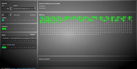 Using Grandma3 Onpc To Visualize Art Net Input R Lightingdesign