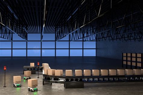 Ai 제조 박스 제품 제조업의 대상 기술 미래의 제품 수출입 제품 식품 화장품 의류 창고 기계 미래 기술 2024 3d 렌더 3차원 형태에 대한 스톡 사진 및 기타 이미지