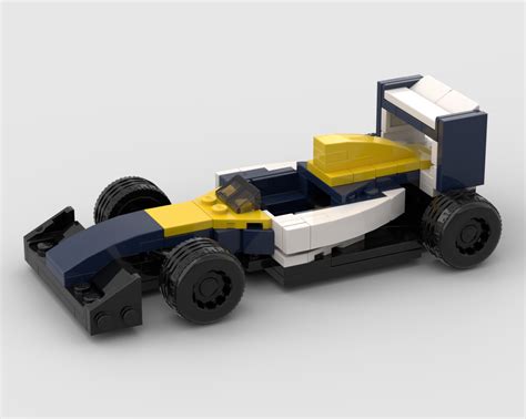 Lego Moc Mansell Mini Fig Display By Mdaro Rebrickable Build With Lego