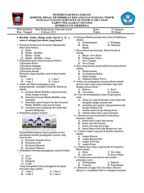 Soal Ipas Kelas 4 Pdf Soal Ipas Kelas 4 Pdf