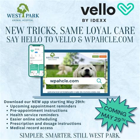 West 📱 Say Hello To Vello 🐾 Were Excited To Announce That Starting May 29th