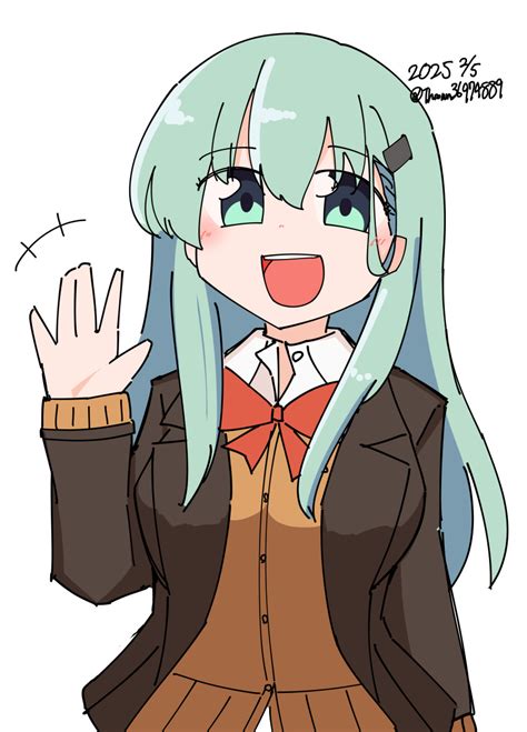 Safebooru Absurdres Blazer Bow Bowtie Cardigan Commentary Request