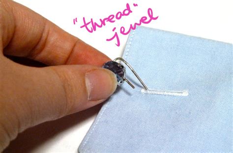 diy tutorial jeweled cufflinks college fashion