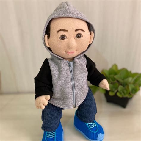 Boneco Em Feltro Inspirado Em Criança Elo7 Produtos Especiais