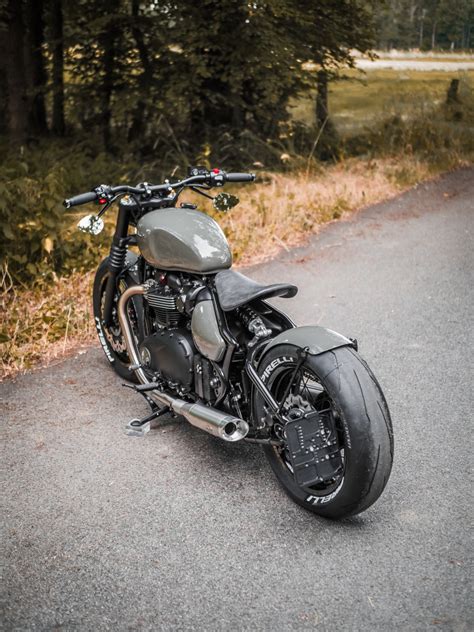 Triumph Bobber Short Rear Fender Short Rear With Led Indicatorsrear