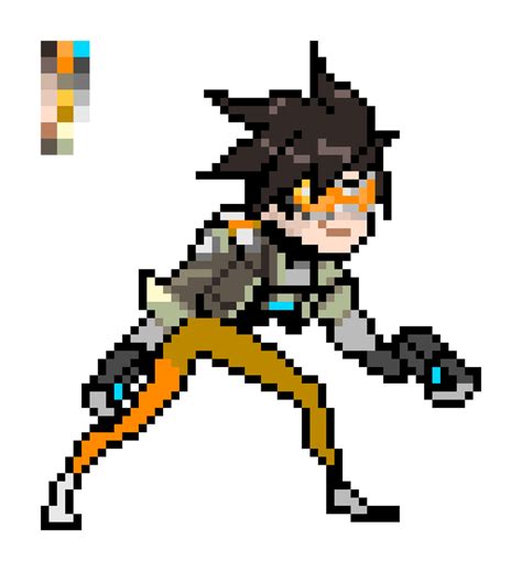 Overwatch 2 Tracer Pixel Spray Reference By Maxlikesdemons On Deviantart