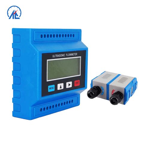 Aice Tech Digital Wall Mounted Flow Meter China Clamp On Ultrasonic