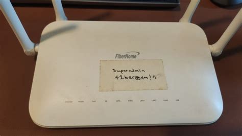 Fiberhome Sr1041y Ax1800 Dual Band Wi Fi 6 Smart Router Computers And Tech Parts And Accessories