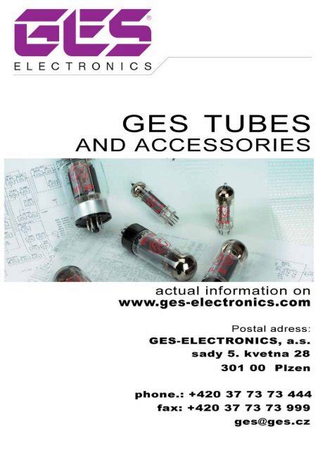 Ges Tubes And Accessories GES Electronics