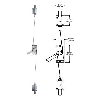 PT CABLE ACTIVATED LATCH W