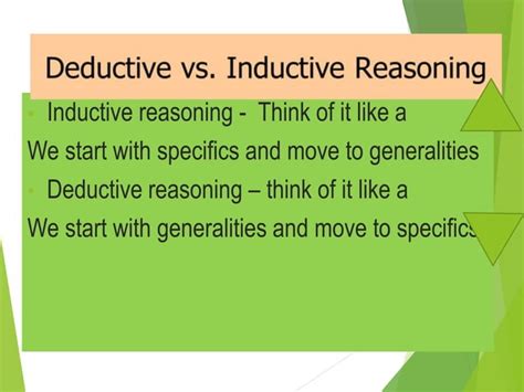 G8 Math Q2 Week 9 Inductive And Deductive Reasoning Ppt Education