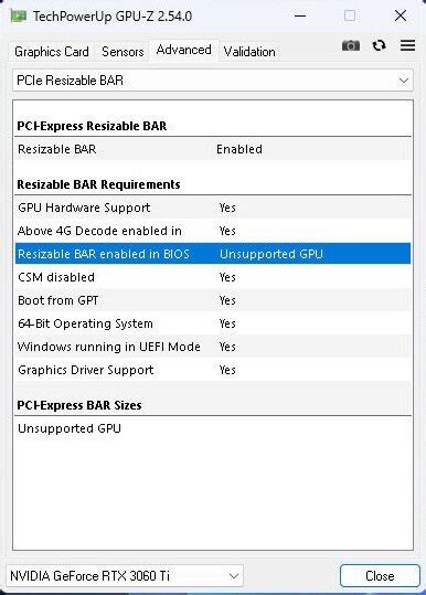 Vm Gpu Passthrough Resizable Bar Support In 61 Kernel Feature Requests Unraid
