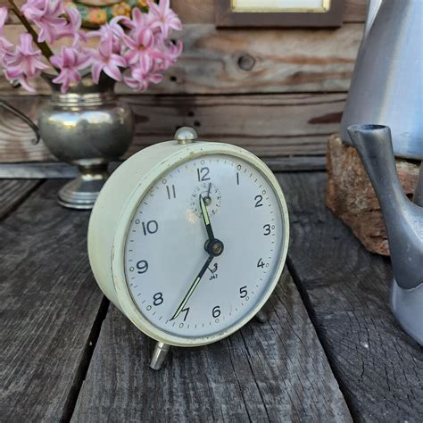 Vintage Alarm Clock Brand Jaz Etsy