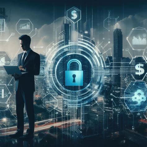 Premium Ai Image Cyber Security Network Data Protection Concept Businessman Using Digital