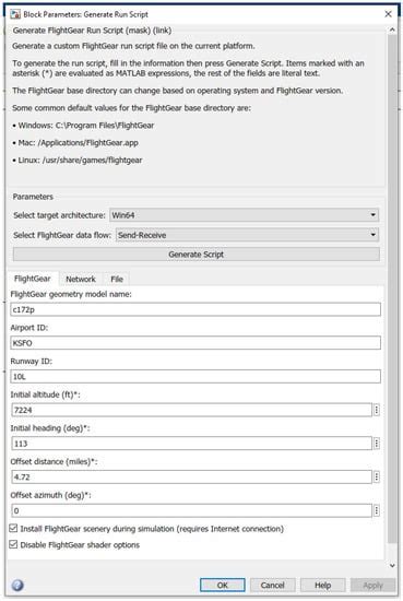 Automation Free Full Text A Tutorial And Review On Flight Control Co Simulation Using Matlab