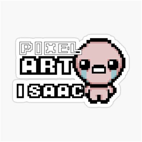 Binding Of Isaac Sticker For Sale By Kirokiru Redbubble