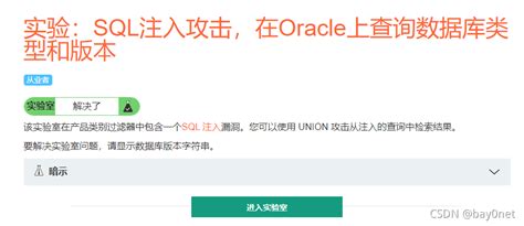 portswigger靶场sql注入实验 上 portswiggersql csdn博客